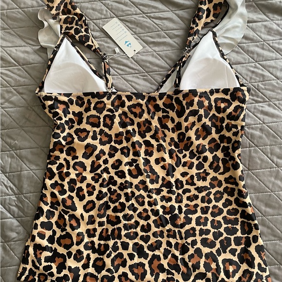 Beachsissi | Swim | Beachside Leopard Print Tankini | Poshmark